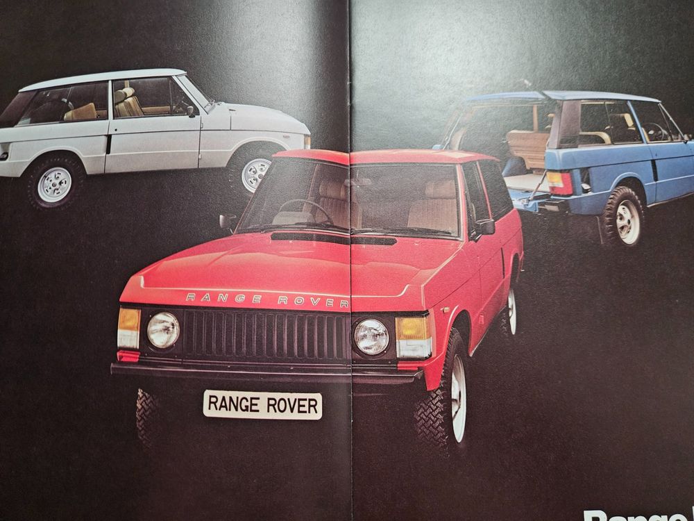 Range Rover 3.5 2 Door Prospekt 1980 xx (Gebraucht) in Flawil für CHF ...