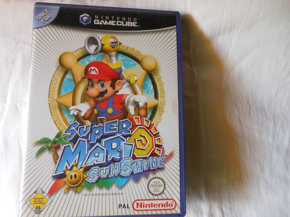 Super Mario Sunshine - Game Cube Nintendo (CD) (Neu (gemäss ...
