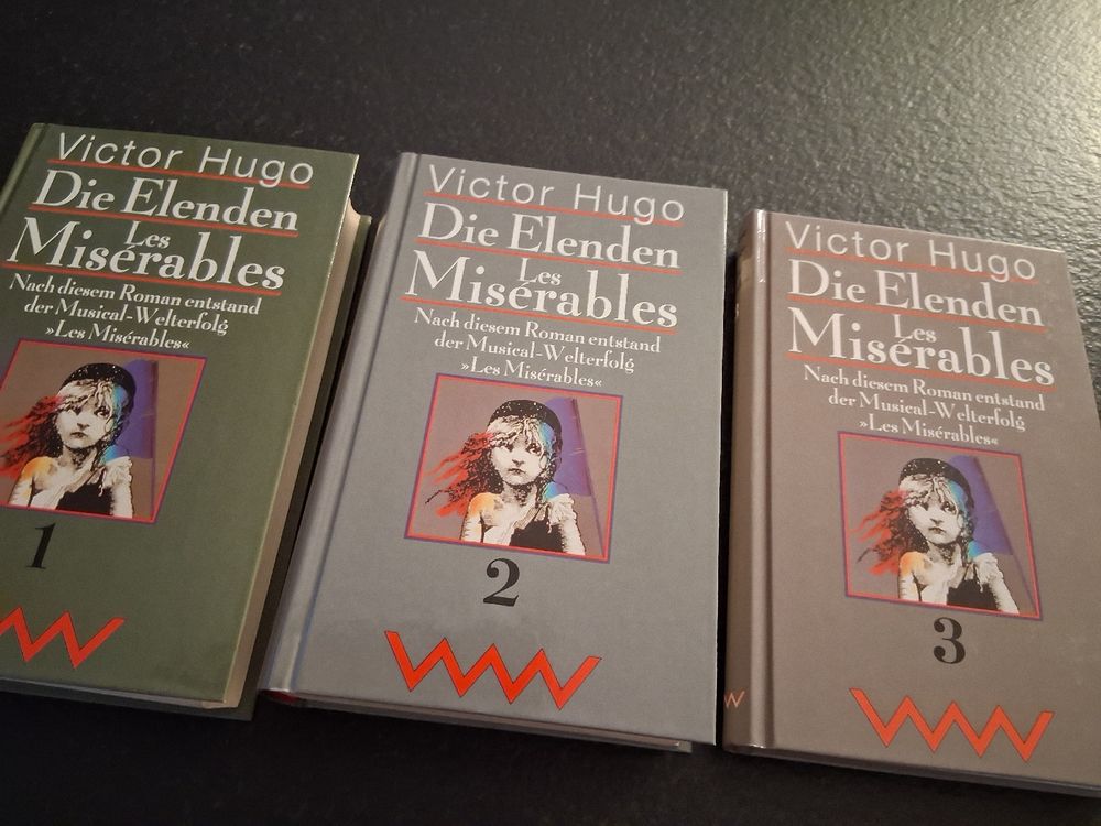 Victor Hugo: Die Elenden (Les Misérables), 3 Bände. (Gebraucht) in ...