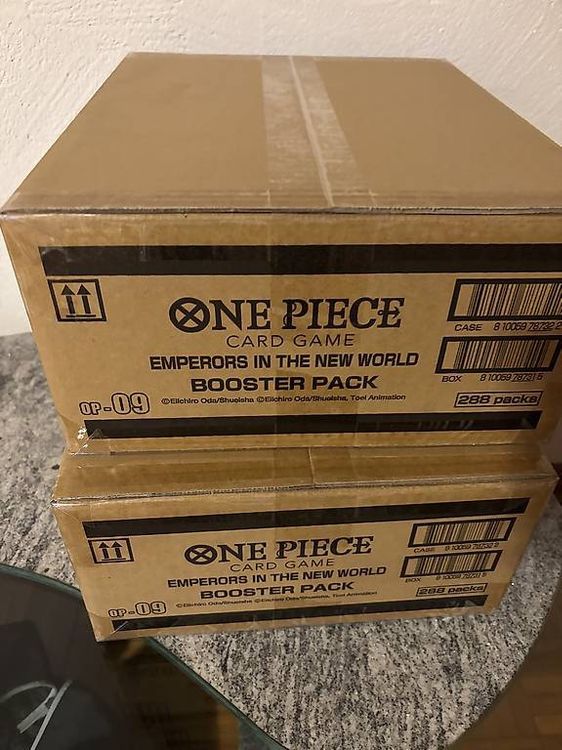 OP09 One Piece TCG Case EN (Neu (gemäss Beschreibung)) in Schiers für ...
