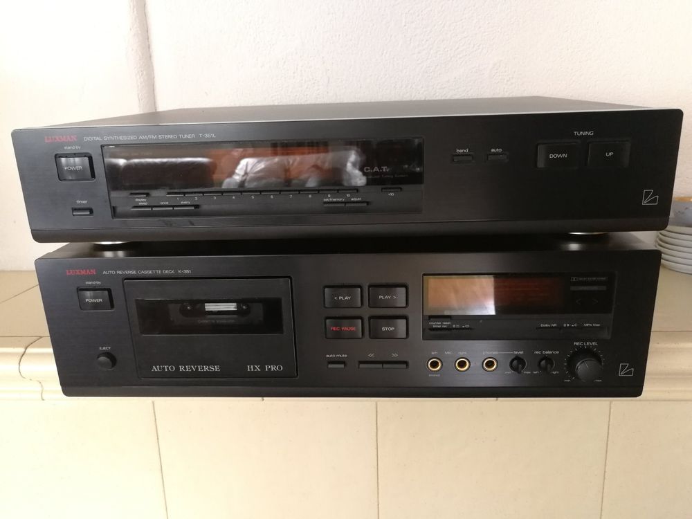 Luxmann Tuner T-351L und Cassette Deck K-351 | Kaufen auf Ricardo