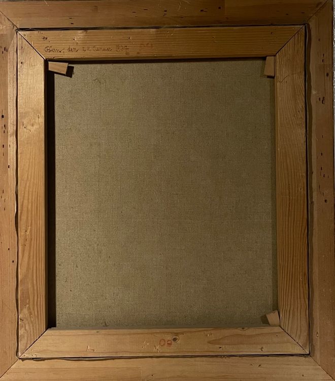 30er.Jahre Potrait Gemälde von einer Dame E.Martinoli (Gebraucht) in ...