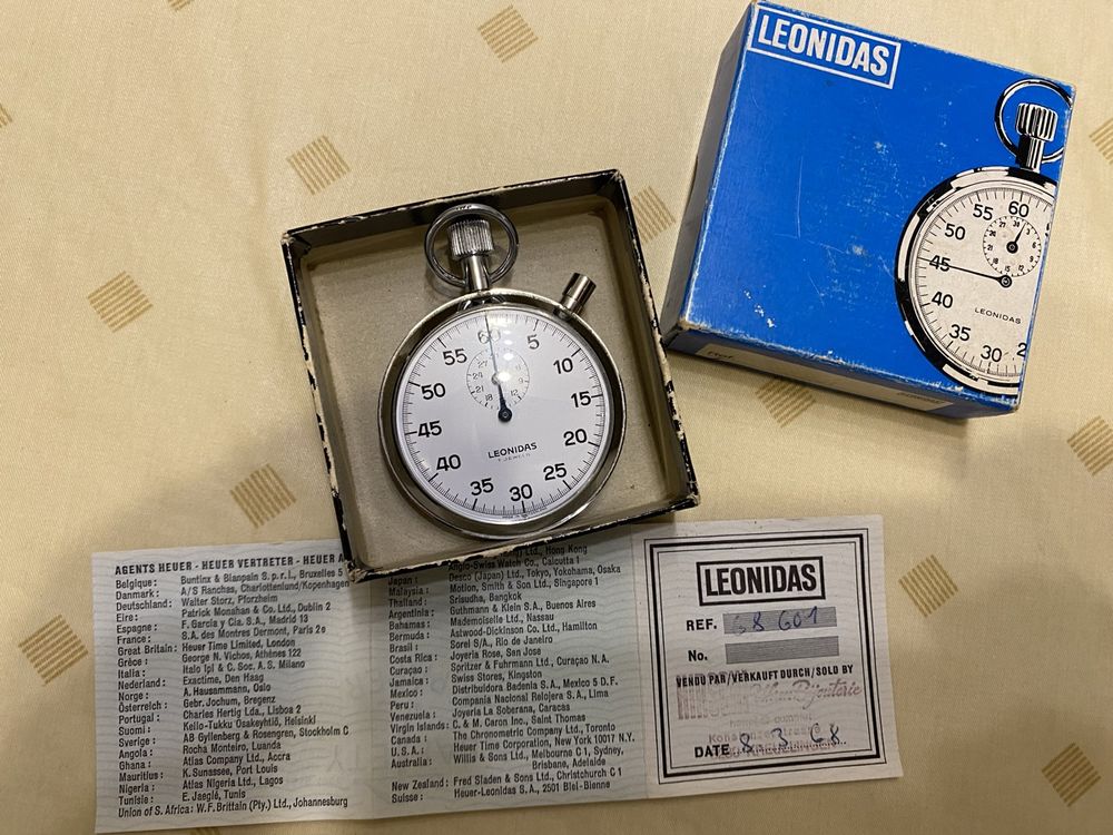 Leonidas ( TAG HEUER ) Stoppuhr | Kaufen auf Ricardo