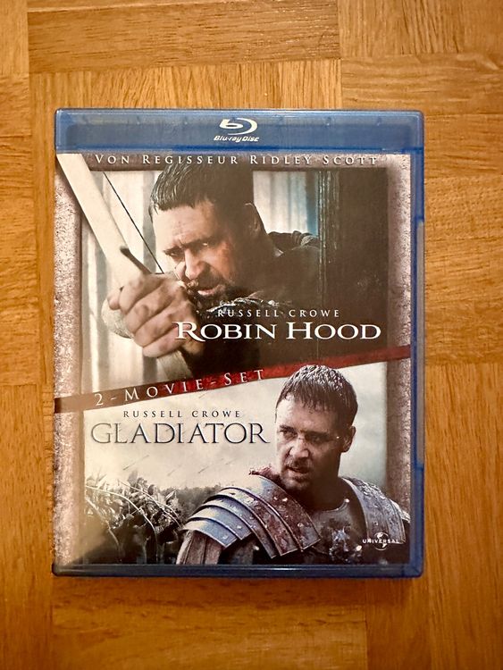 Gladiator + Robin Hood Russell Crowe (Gebraucht) in Schüpfheim für CHF 1 – mit Lieferung auf ...