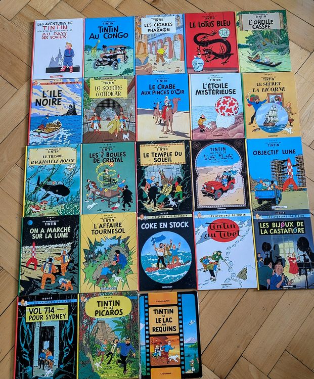 collection Tintin - 22 Albums - Bon état | Kaufen auf Ricardo