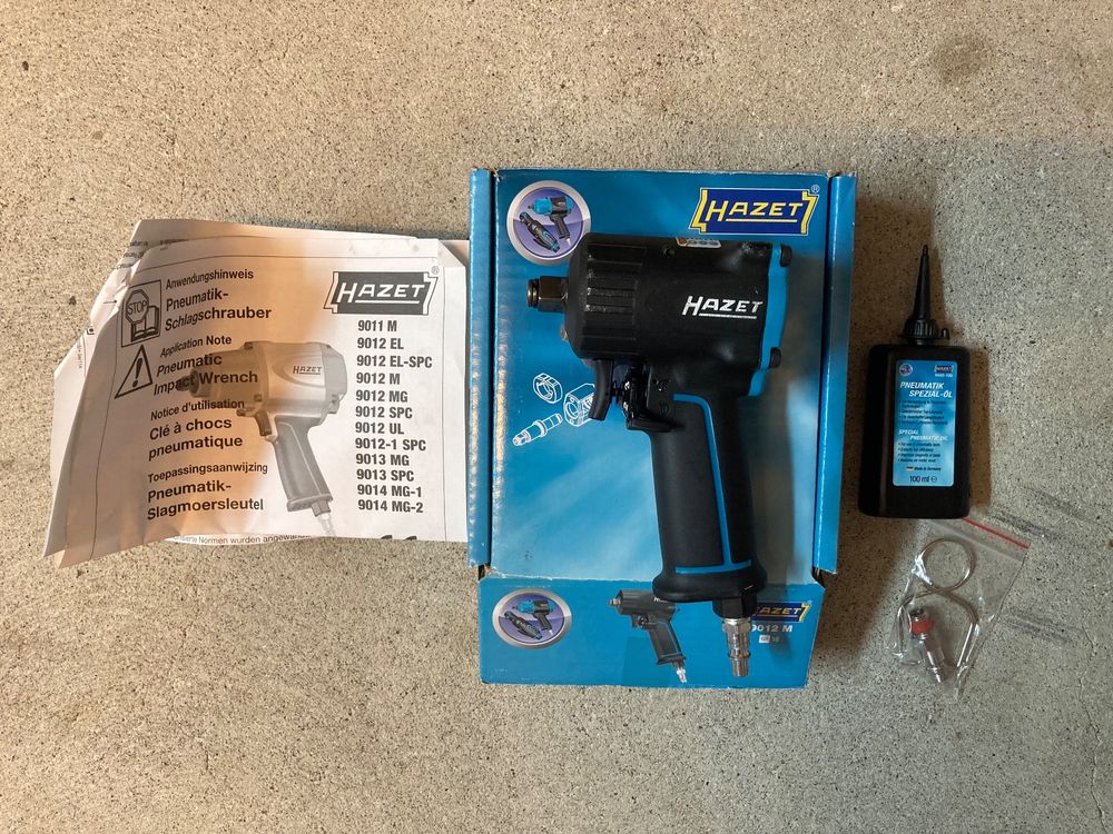 Hazet 9012M Schlagschrauber +Metabo+Schlauch (Gebraucht) in Wetzikon ZH für CHF 150 – mit ...