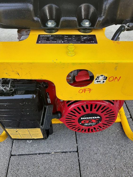 Stromgenerator Stromerzeuger Wacker Honda GV5000 3.9kW 230V | Kaufen ...