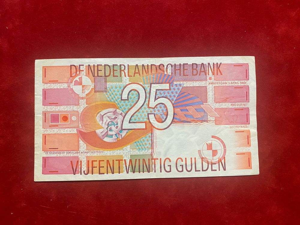 Holland 25 Gulden 1989 | Kaufen auf Ricardo
