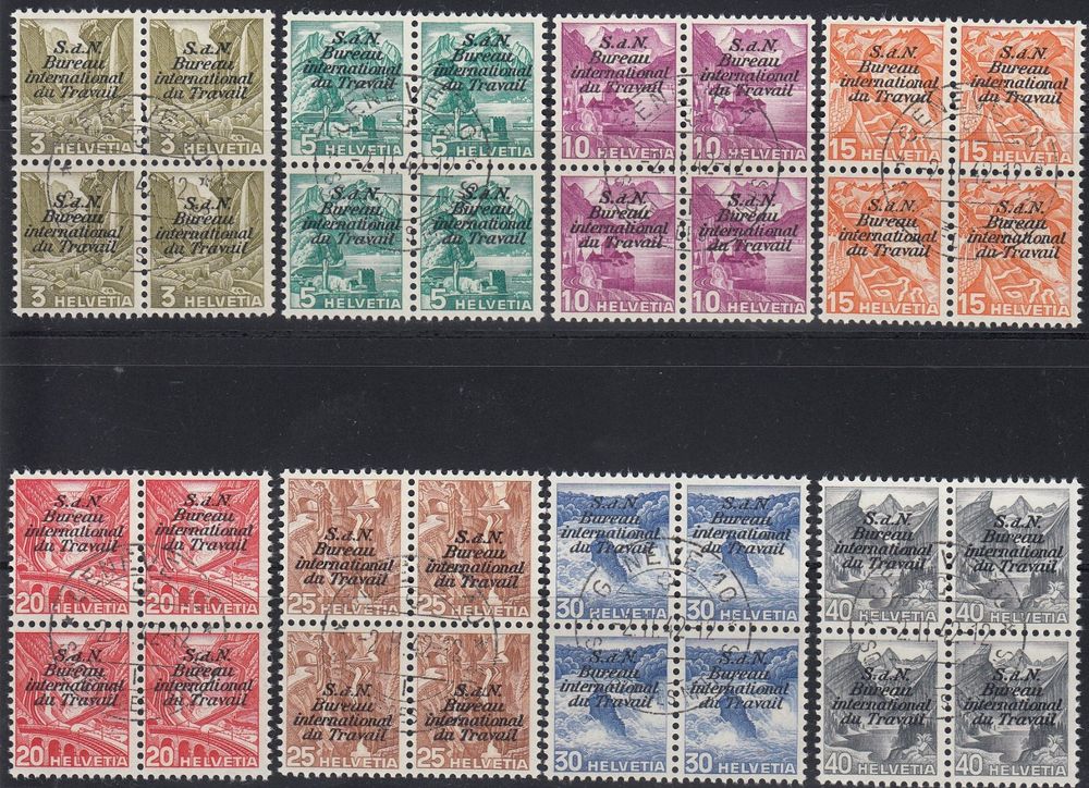 39y-47y, es fehlen die Nummern 41y und 46y, Viererblocks | Kaufen auf Ricardo