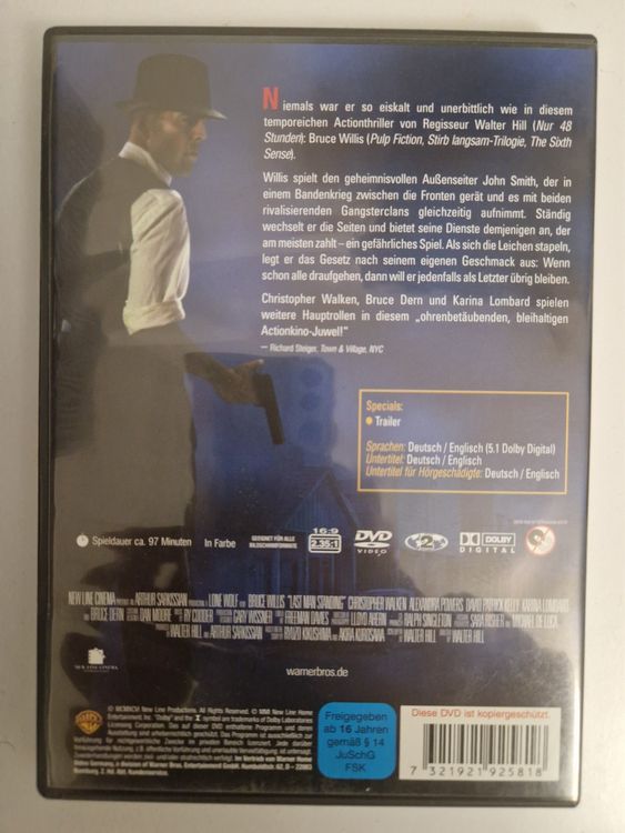 Bruce Willis - Last Man Standing DVD - Action Film! (Gebraucht) in Zürich für CHF 2 – mit ...