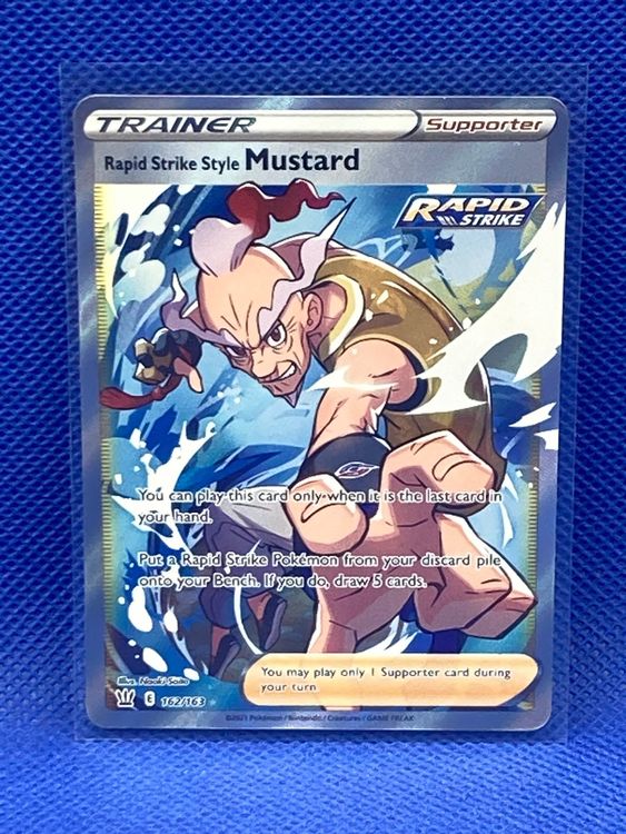 Pokemon Battle Styles / Rapid Strike Style Mustard 162 / 163 (Neu ...