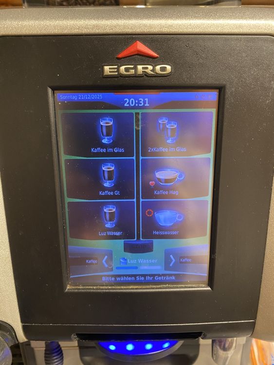 Egro Kaffeemaschine mit Tassenwärmer (Gebraucht) in Rottenschwil für ...