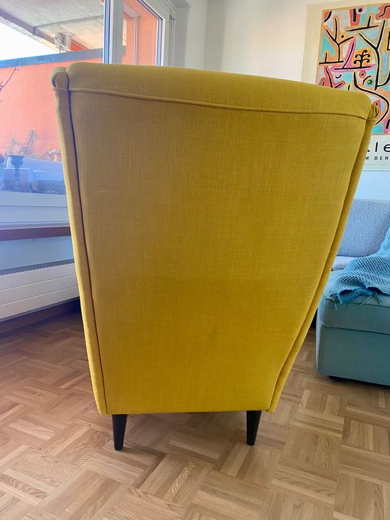 Strandmon Sessel, gelb | Kaufen auf Ricardo