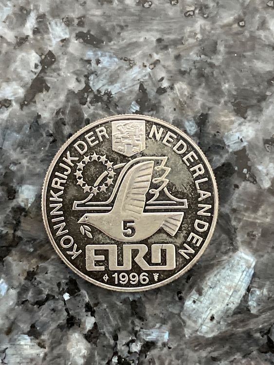 Münze Niederlande 5 Euro 1996 (Neu (gemäss Beschreibung)) in ...