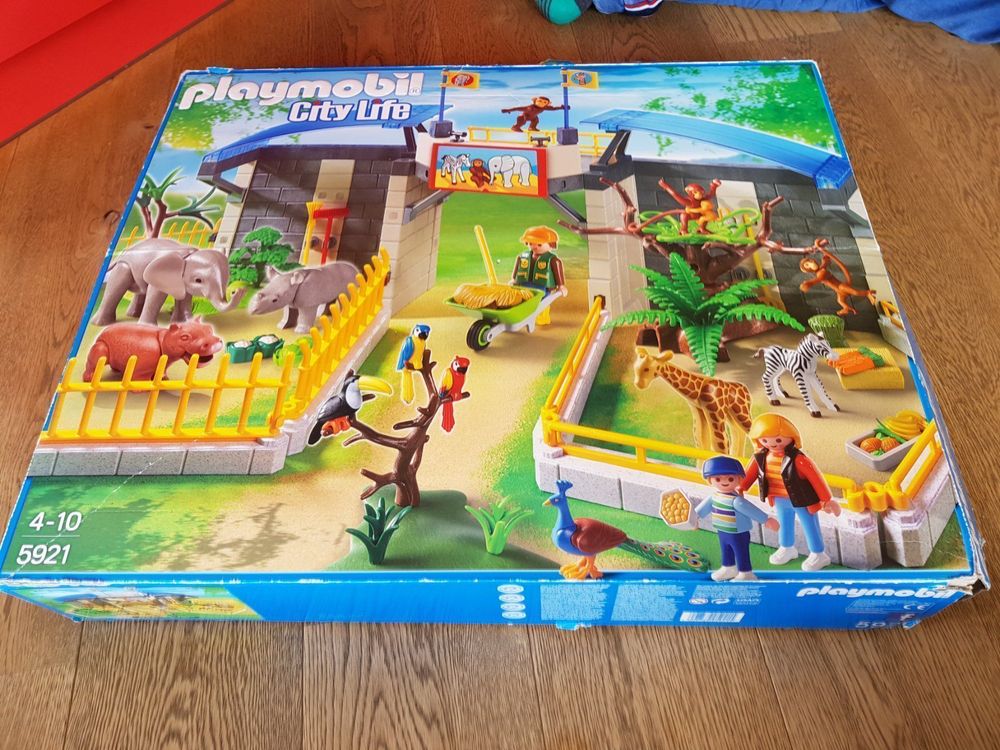 Playmobil Zoo 5921, 4013, 5531, 6140 (Gebraucht) in Trachslau für CHF ...
