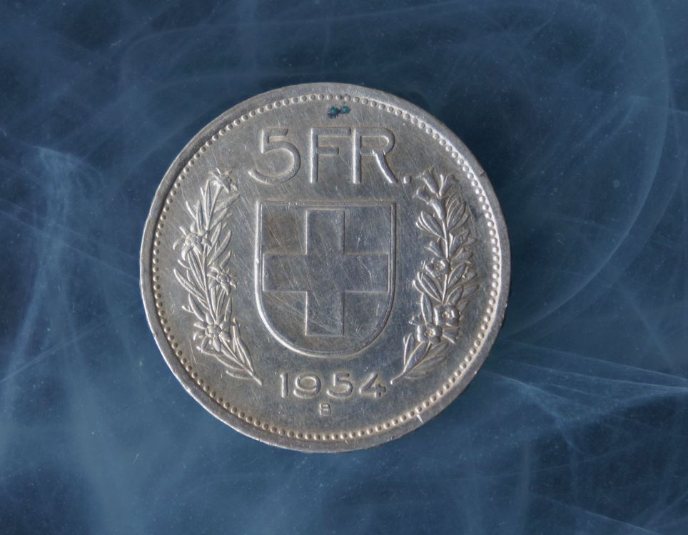 5 Franken 1954 B Silber (1) | Kaufen auf Ricardo