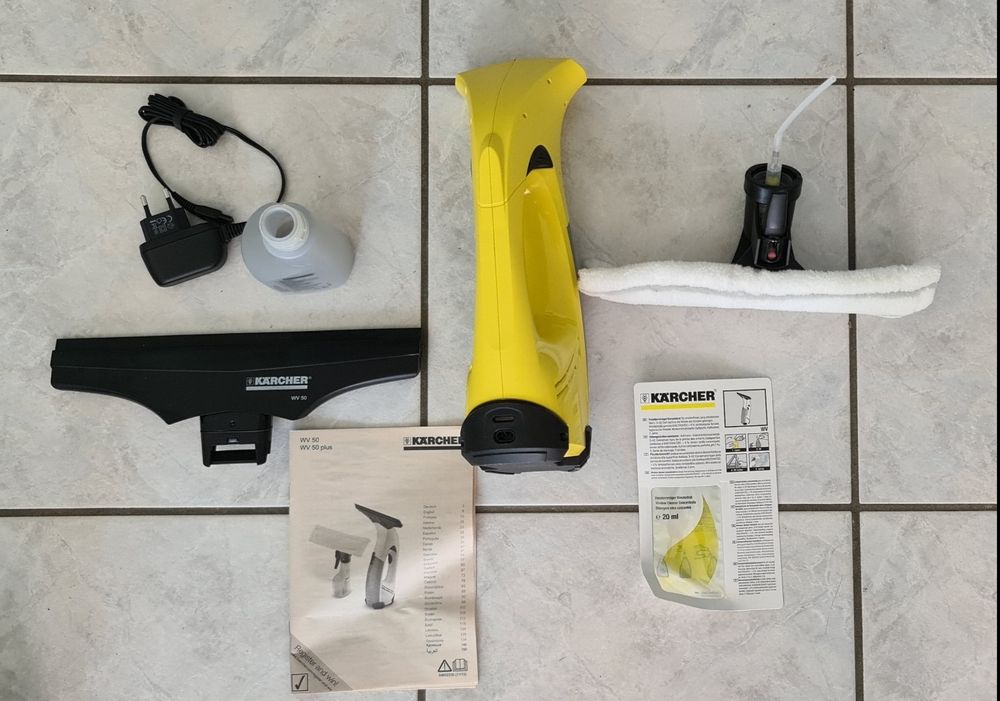 Kärcher wv 50 Akku Fenstersauger Set (Neu und originalverpackt) in ...