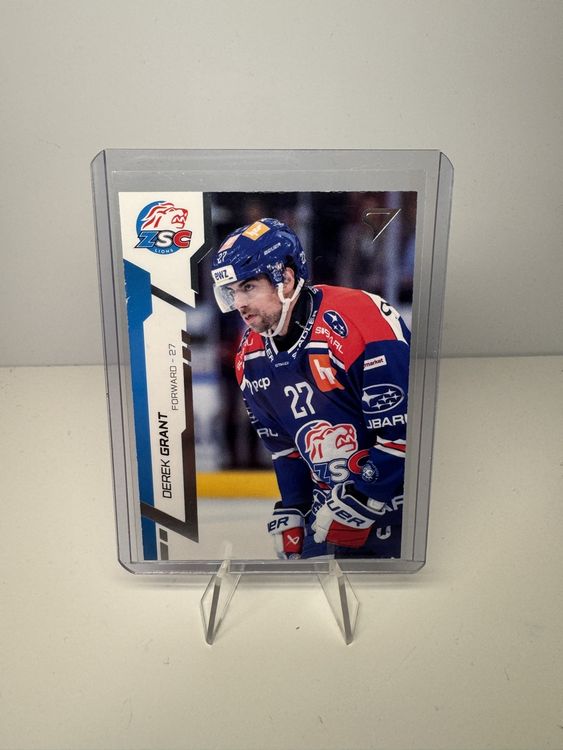 Derek Grant ZSC Lions Sammelkarte NL 2024/25 SportZoo (Neu (gemäss ...