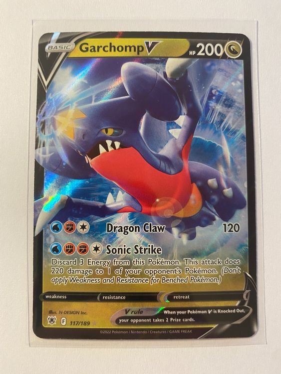 Pokemon Garchomp V 117/189 Astral Radiance EN | Kaufen auf Ricardo