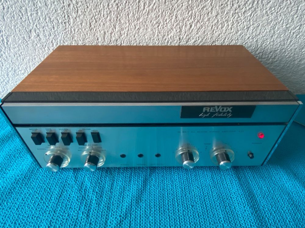 ReVox A 50 Stereo Amplifier | Kaufen auf Ricardo