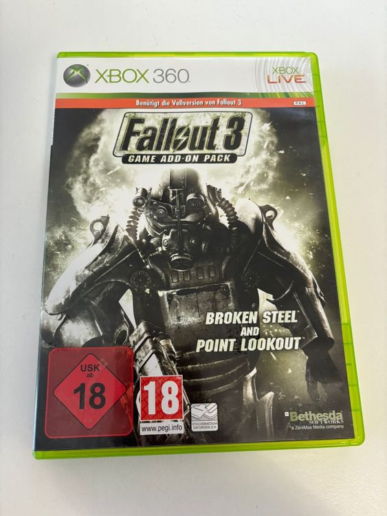 Fallout 3 (Game Add-On Pack) (XBOX 360) (Gebraucht) in Herisau für CHF ...