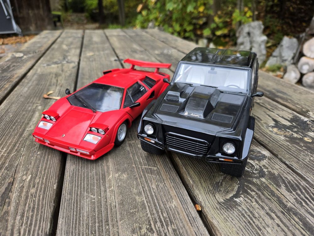 Lamborghini Countach + LM002 1/18 Kyosho (Neu und originalverpackt) in ...