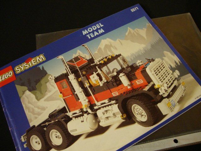 Bauanleitung LEGO System Nr. 5571 Model Team Truck /Rarität | Acheter ...