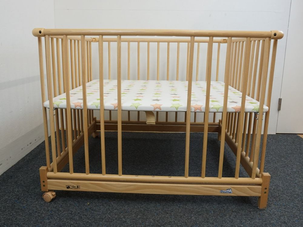 Geuther EuroParc Plus Laufgitter / Baby-Bett 100 x 100 cm (Gebraucht ...