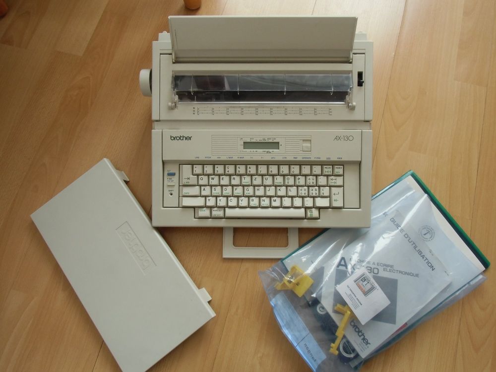 BROTHER AX 130 elektrische Schreibmaschine tragbar (Gebraucht) in ...