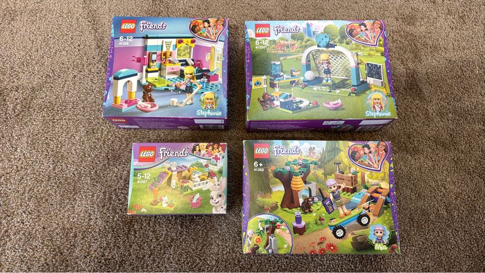 4x Lego Friends Set Stephanie Mia und mehr (Neu und originalverpackt ...