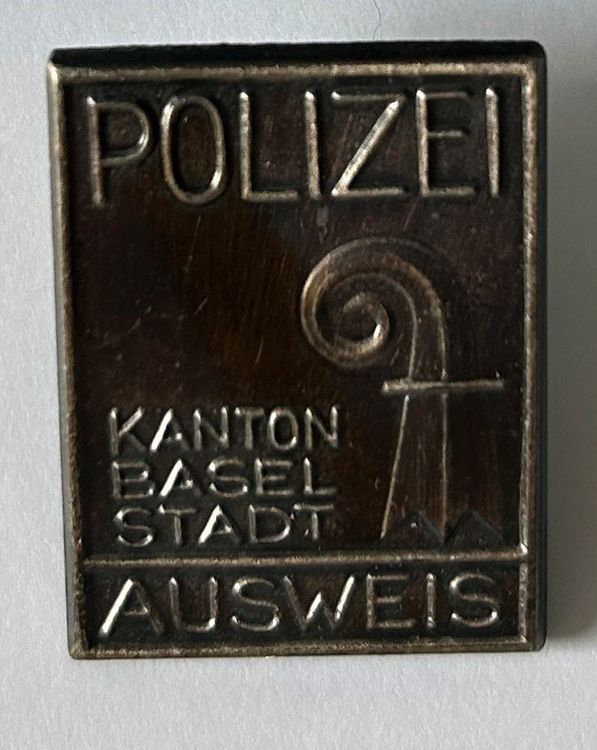 Seltener Ausweis Pin Kantonspolizei Stadt Basel RAR (Neu (gemäss Beschreibung)) in Feldkirch für ...