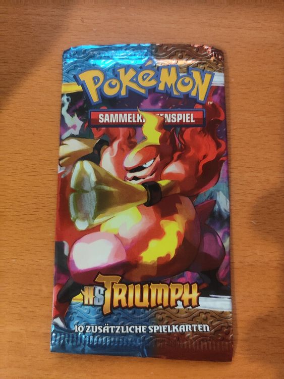 Pokémon HGSS Triumph Booster 2010 OFFEN Vintage Deutsch (Gebraucht) in ...