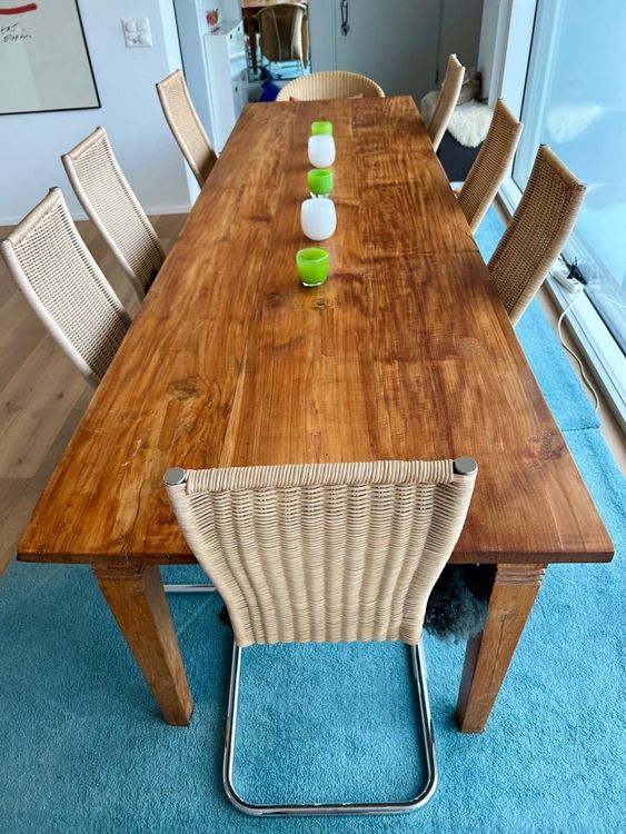 Teakholz dining table 320x90 cm | Kaufen auf Ricardo