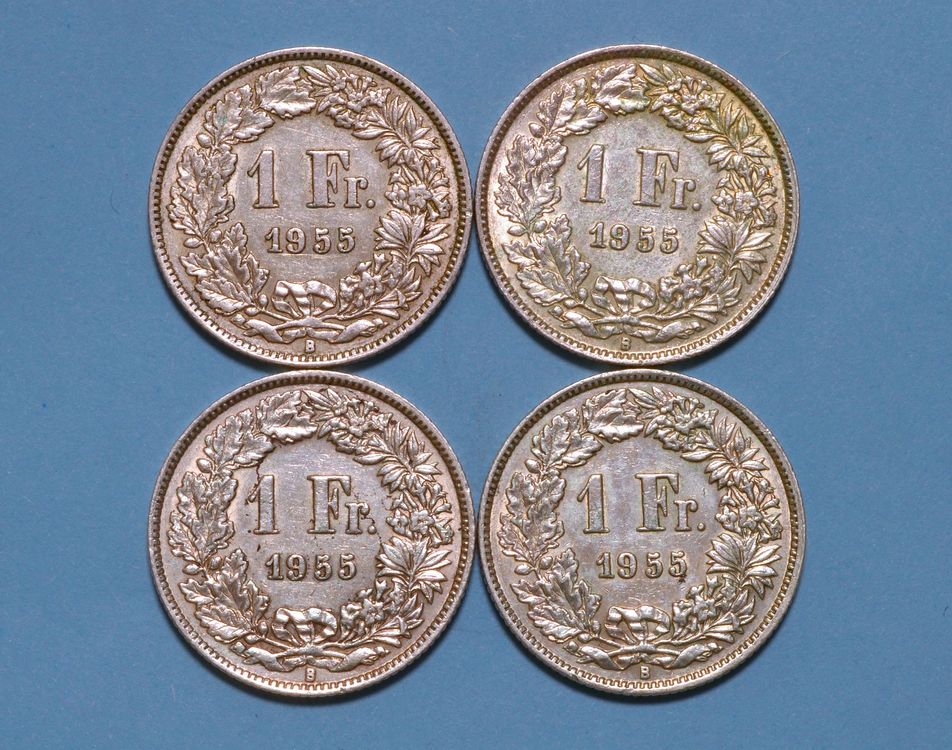 1 Franken 1955 (4X) | Kaufen auf Ricardo