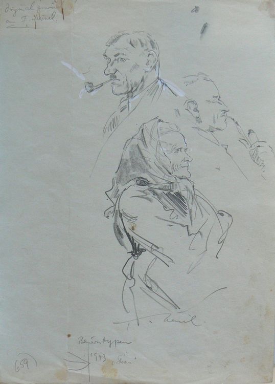 Fritz Meisel (1897-1960) Zeichnung (Gebraucht) in Dietikon für CHF 32 ...