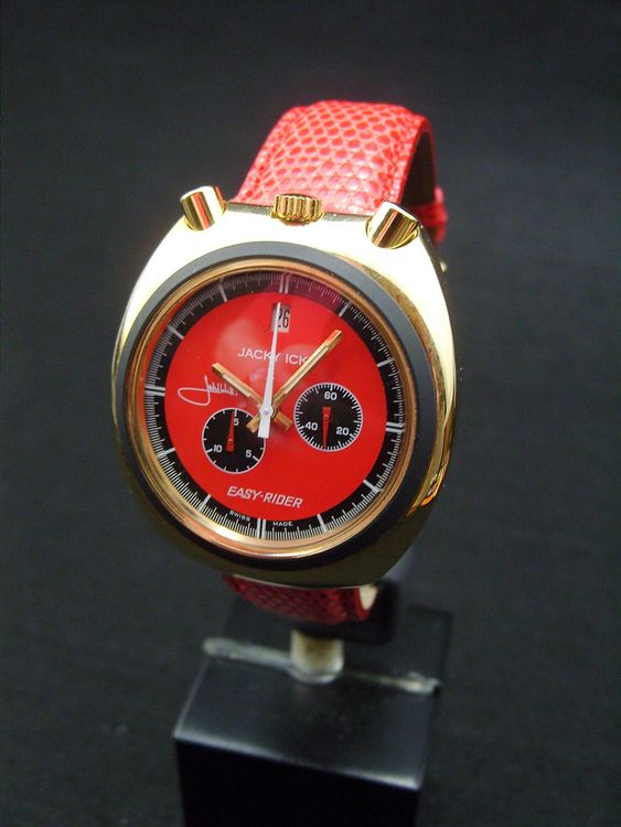 Ungetragener Sorna Jacky Ickx Bullhead Chronograph 70ziger (Neu (gemäss ...