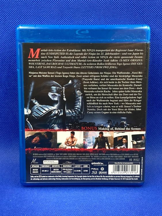 Blu ray / NINJA - REVENGE WILL RISE - UNCUT | Kaufen auf Ricardo