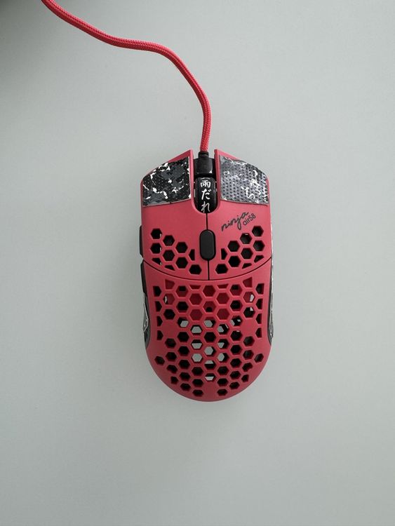 Final Mouse Ninja Air58 Cherry Blossom mit Hyperglides | Kaufen auf Ricardo