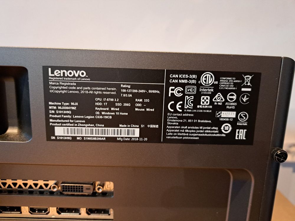 Lenovo Legion C530-19ICB | Kaufen auf Ricardo