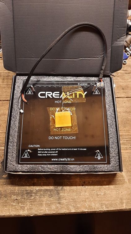 Creality Ender 3 Heizbett (Gebraucht) in zollikofen für CHF 20 – mit ...