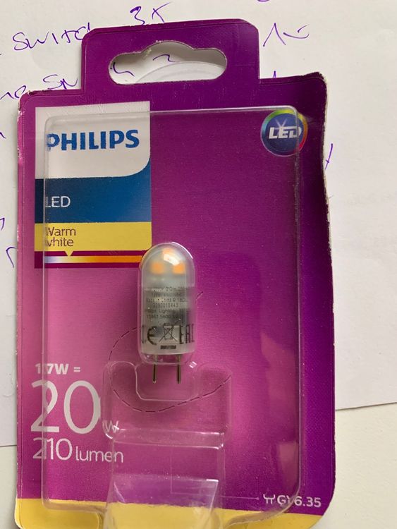 Philips led GY6.35 1.7W 12v AC Electronic (Neu und originalverpackt) in Luzern für CHF 2 – mit ...