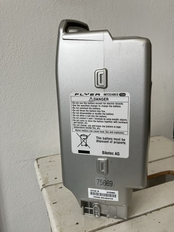 FLYER e-Bike - Batterie - Li-ion Mn Battery (Gebraucht) in Winterthur ...