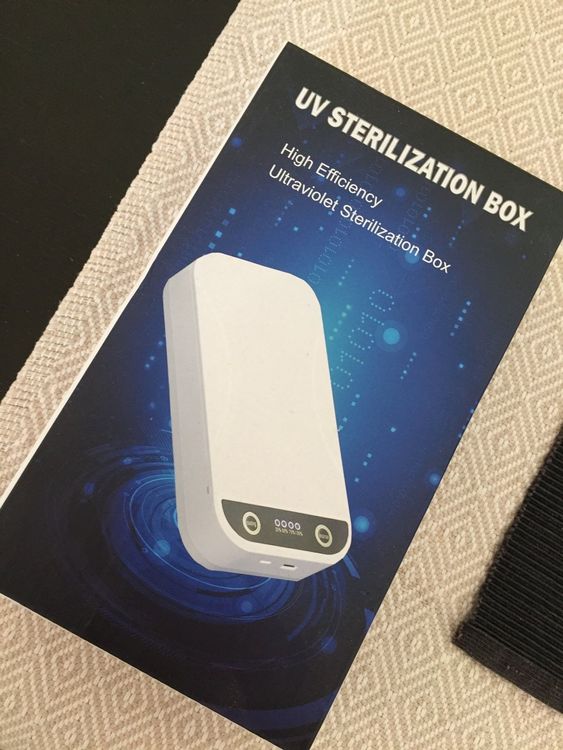 Smartphone iPhone UV cleaner nettoyage sterilization box (Neu (gemäss ...
