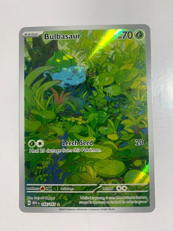 Pokemon Bulbasaur Alt Art (Gebraucht) in Wettingen für CHF 18 – mit ...