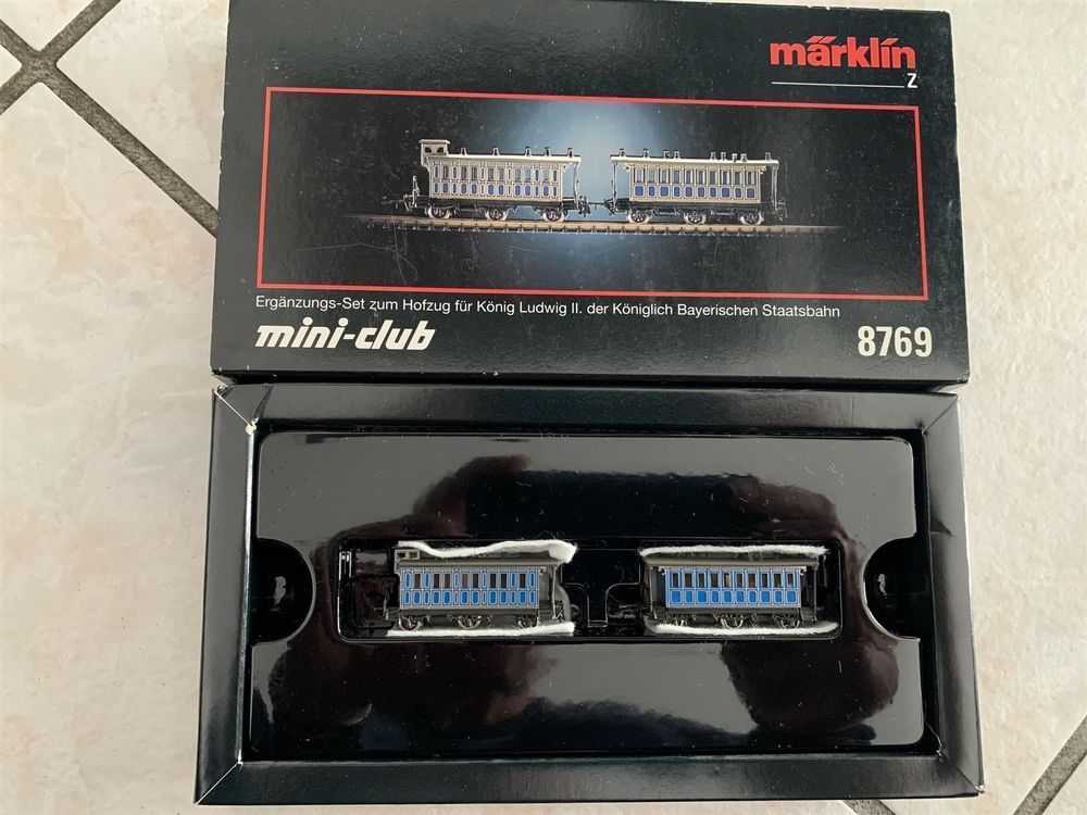 Marklin 8769 Personenwagen König Ludwig II Messing (Neu und ...