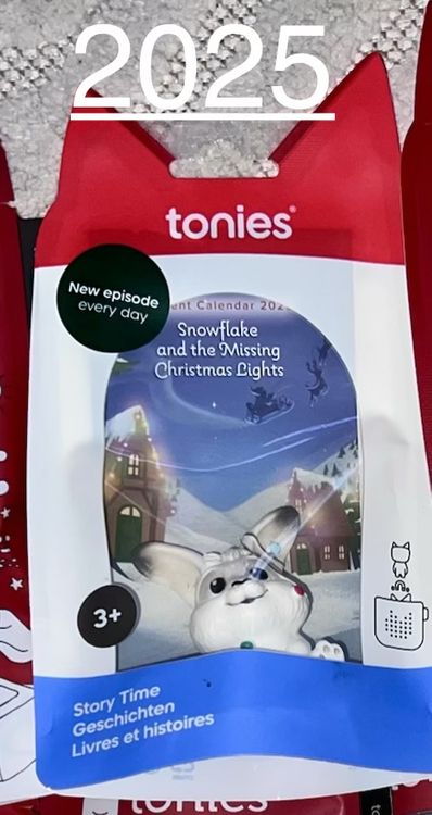 Tonies Advent Calendar 2025 - Snowflake (English) (Neu und ...
