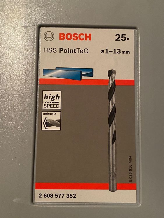 Bosch 25 tlg. HSS Bohrerkassette 1-13mm. (Neuf (Voir description)) à Heerbrugg pour CHF 29 ...