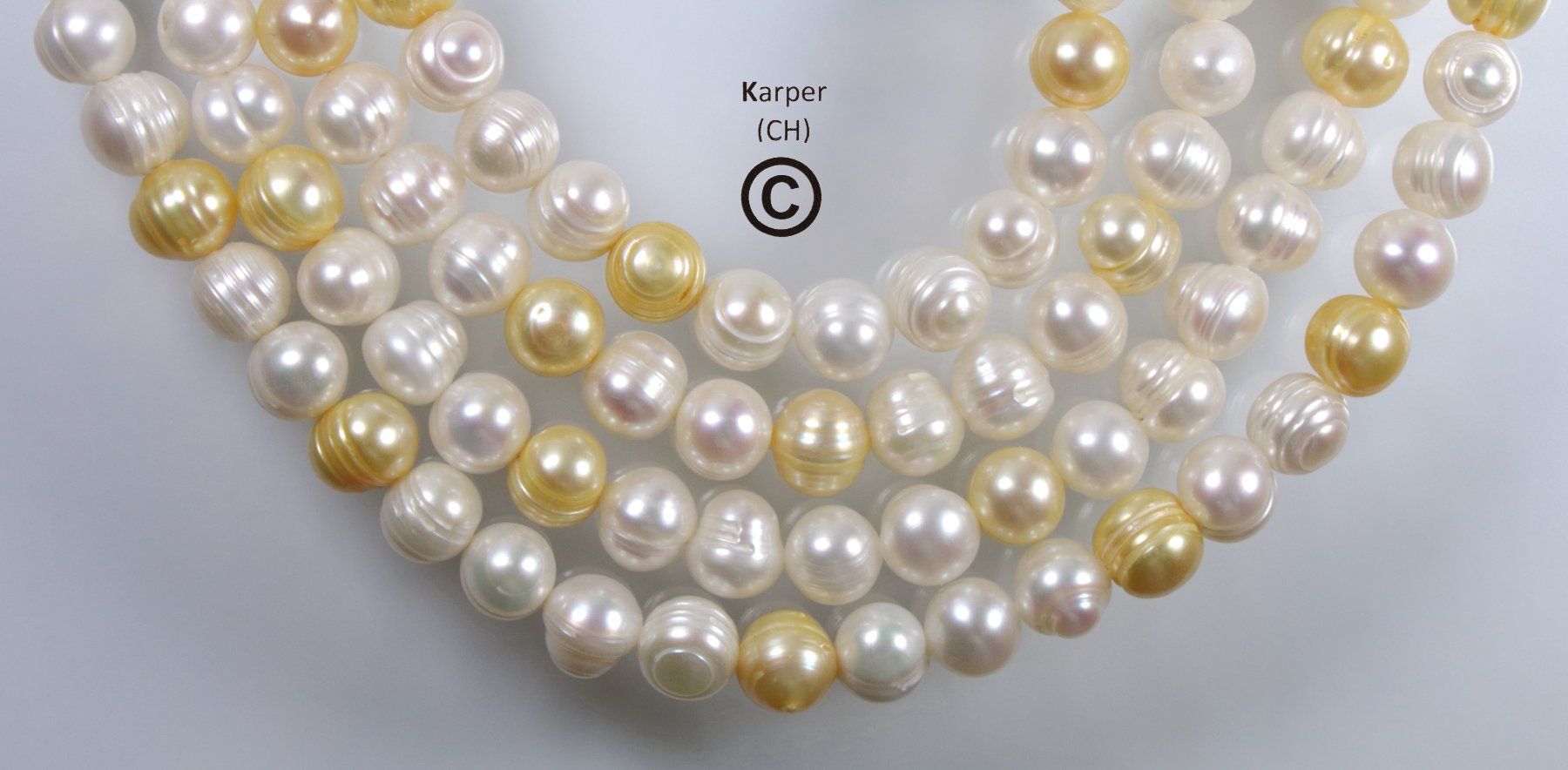 Süßwasserzuchtperlen / Rang Perle de culture d'eau douce (Neu und ...