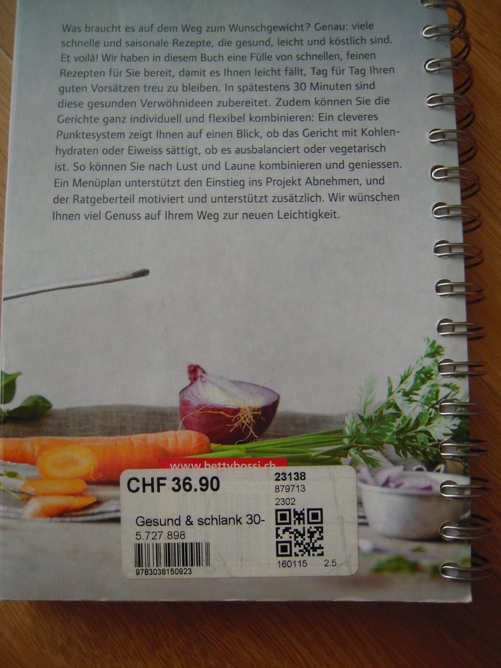 Betty Bossi - Buch: Gesund & Schlank (320 Seiten) (Neu (gemäss ...