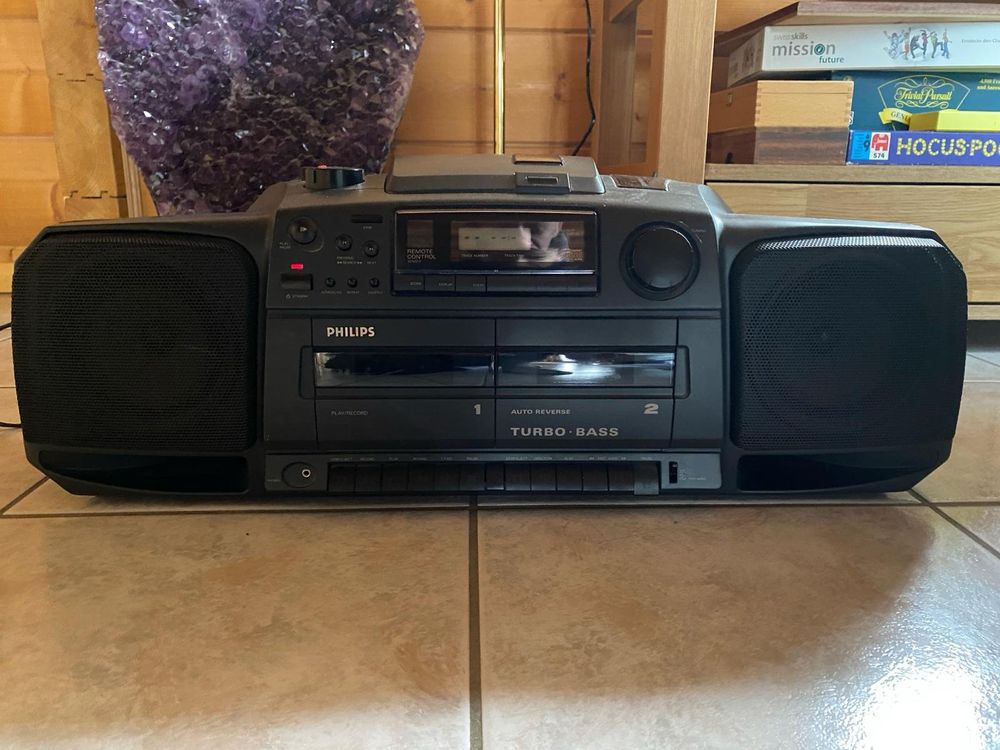 Radio Philips turbo ghetto blaster (Gebraucht) in Ravoire für CHF 70 ...